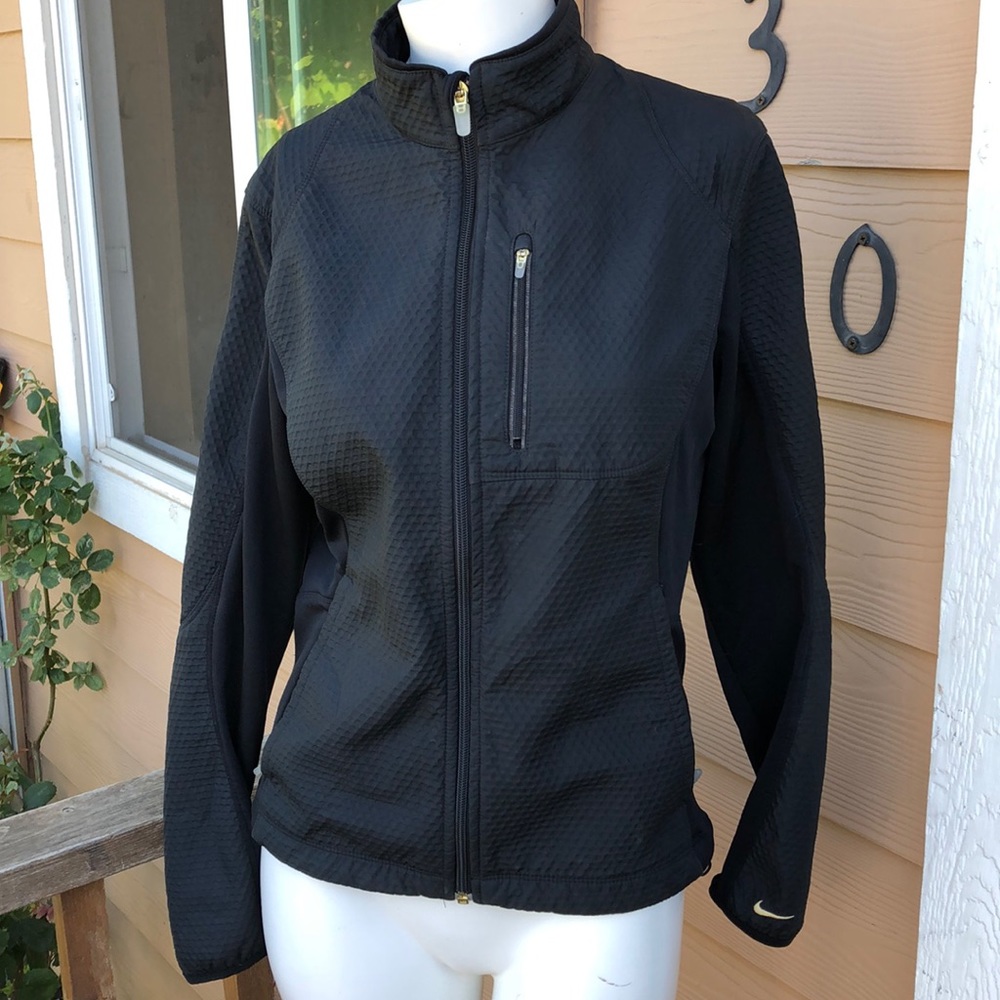 Nike Sphere Pro Black And Gold Small Jacket - Gem